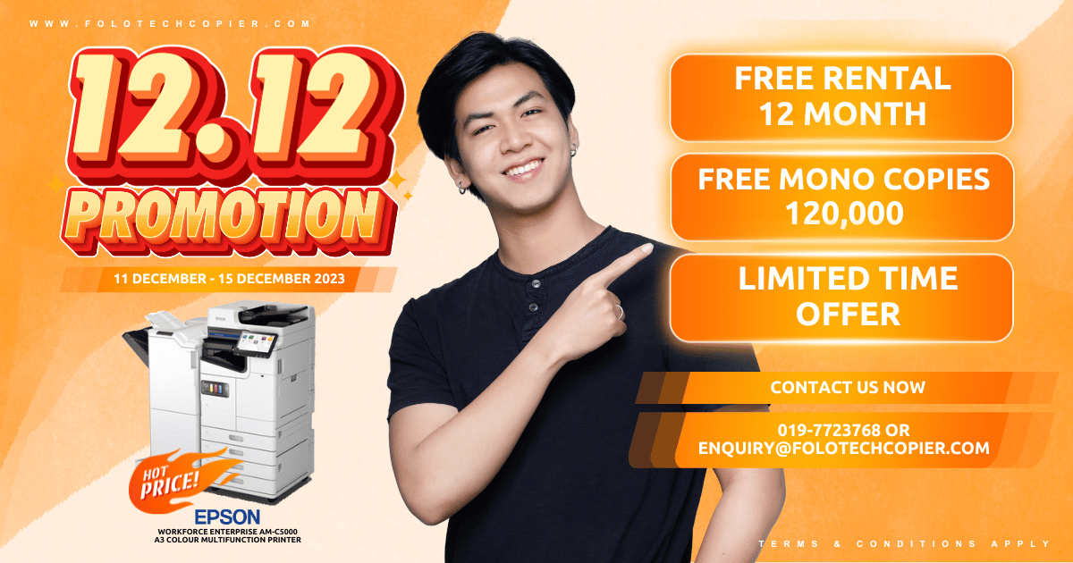 12.12 Promotion - Biggest Year End Sale - Limited Time